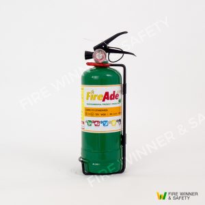 Fire extinguisher water mist FireAde 2000- 2 lbs (Green) - firewinner