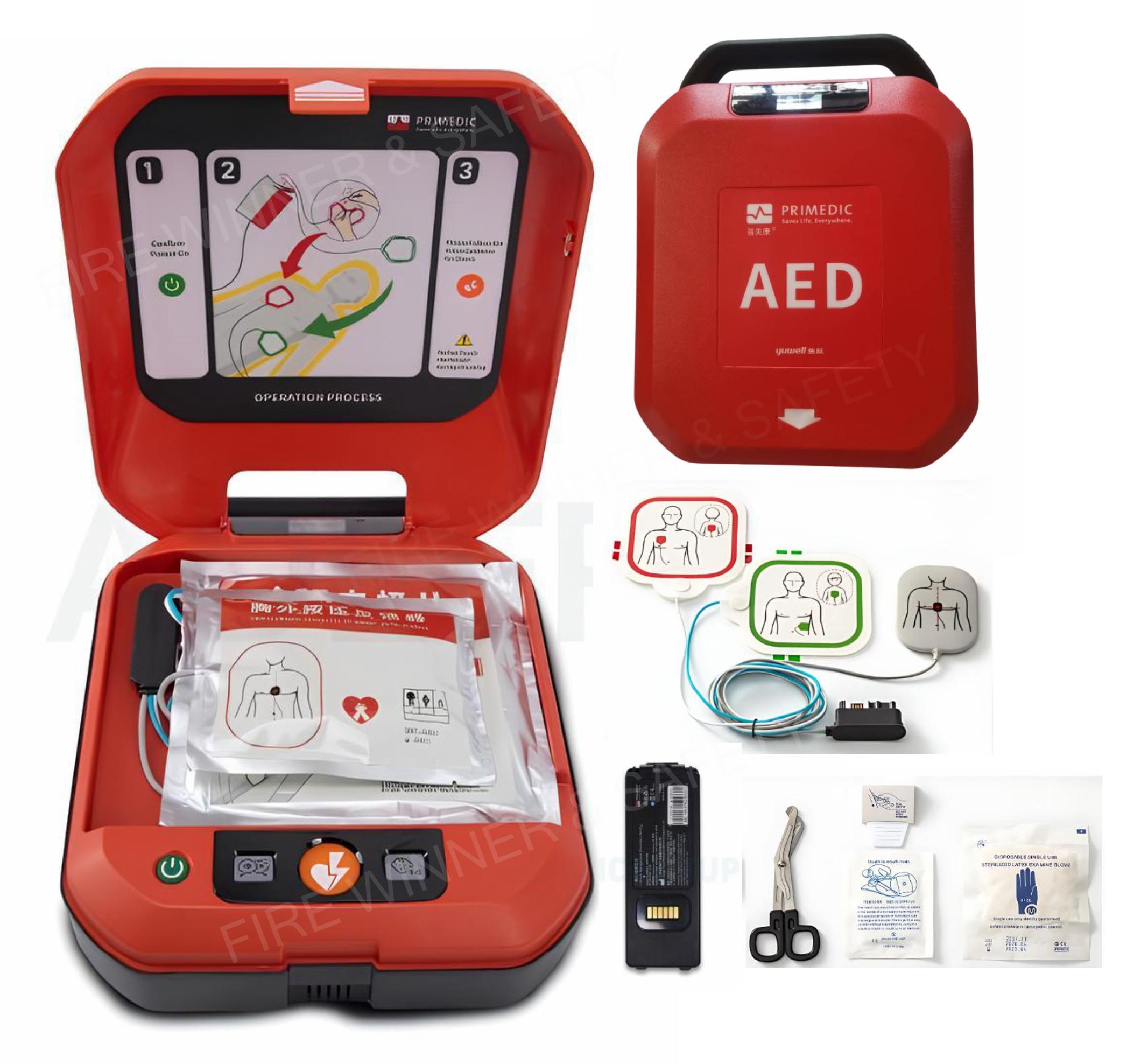 เครื่องกระตุ้นหัวใจไฟฟ้าแบบกึ่งอัตโนมัติ Semi-Automatic External ...
